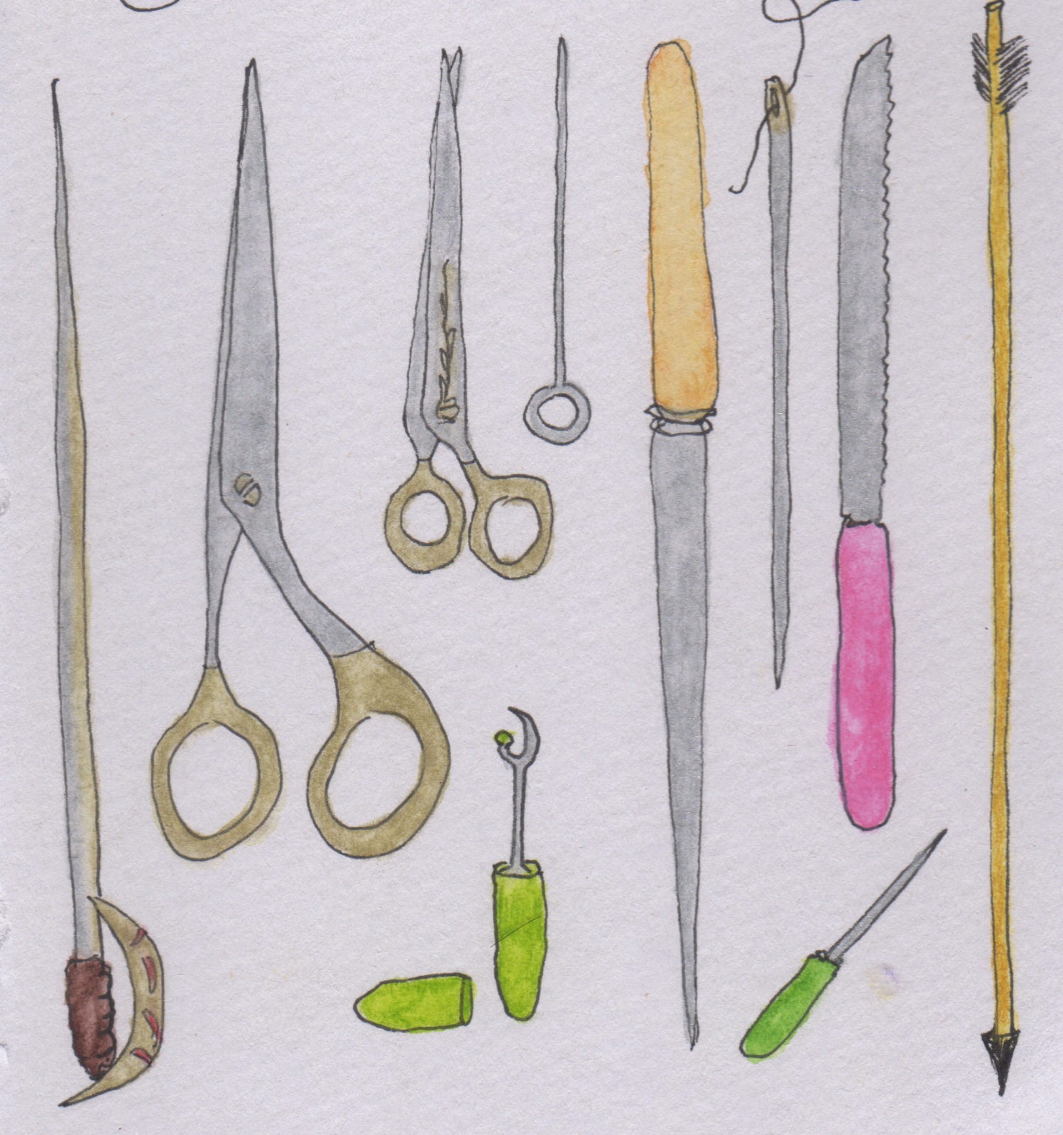 Sharp things – Penelope Todd